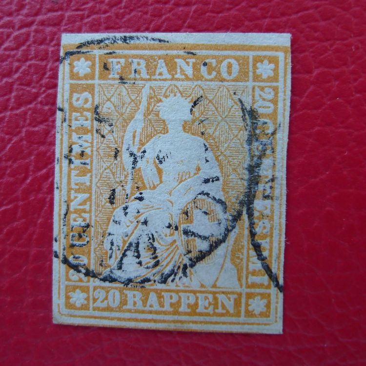 Strubel: 25D (25B3), breitrandig von CHAUX-DE-F, Kat: 280.-+ (Gebraucht) in Sursee für CHF 60 ...