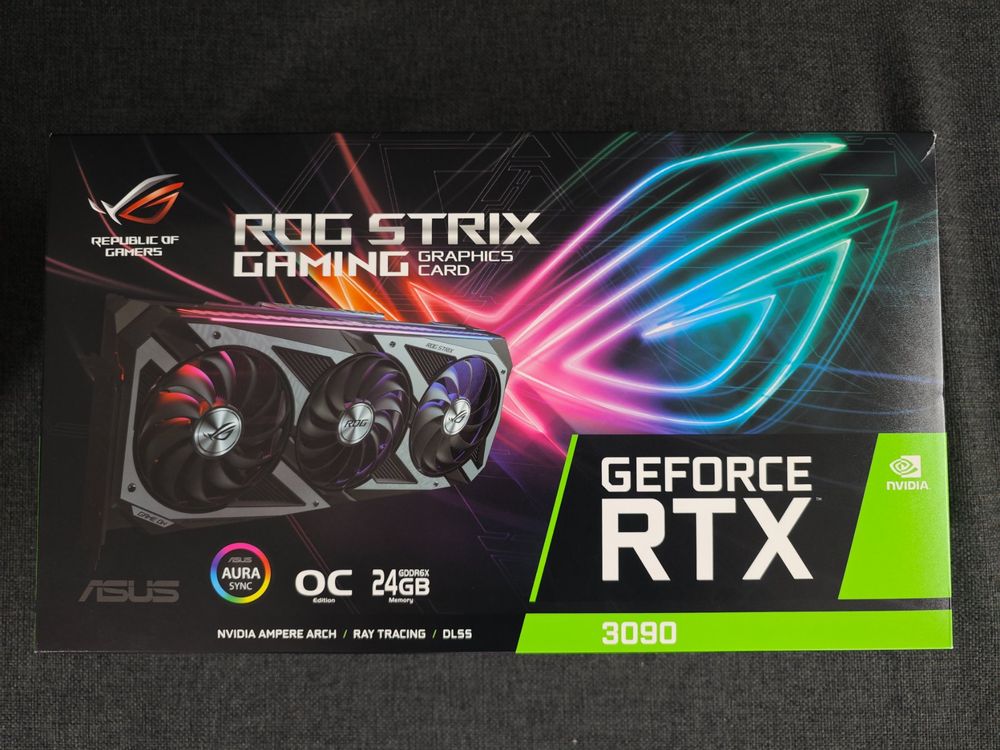 ASUS ROG STRIX RTX 3090 - 24GB - Top Zustand (Gebraucht) in Matten b ...