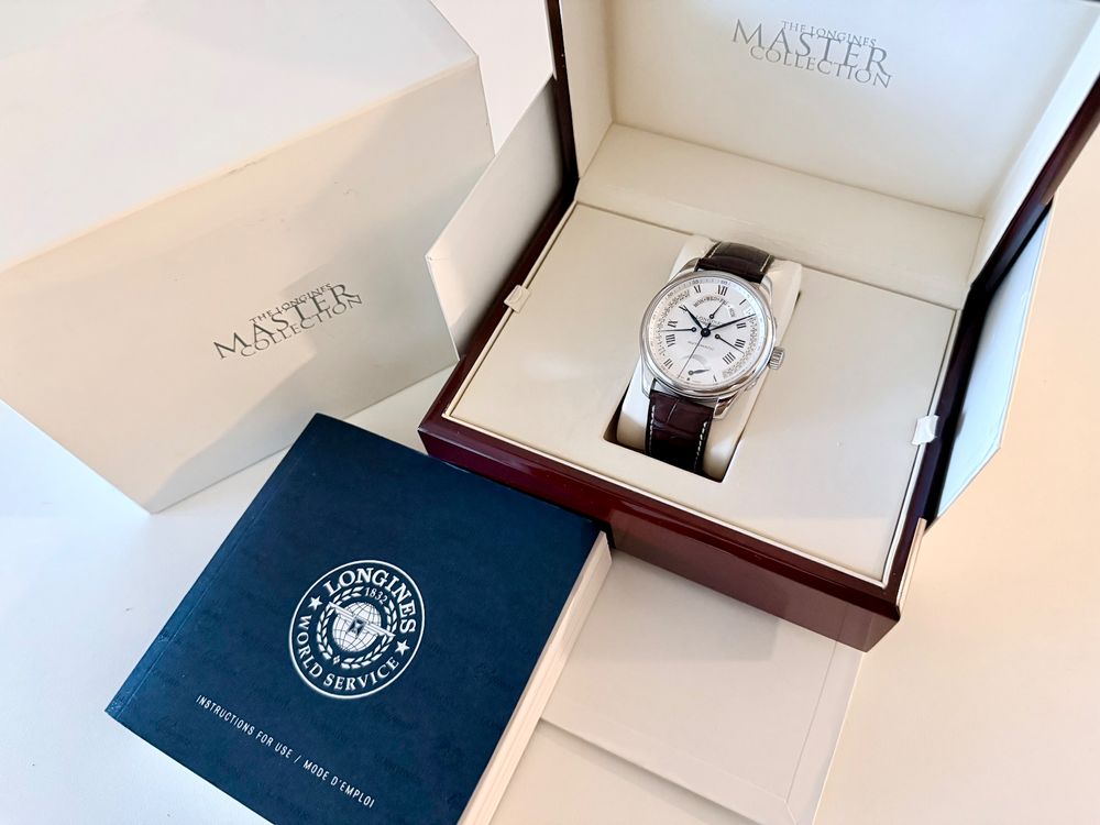 The LONGINES Master Collection Rétrograde, SRP US$ 3100.- (Neu (gemäss ...