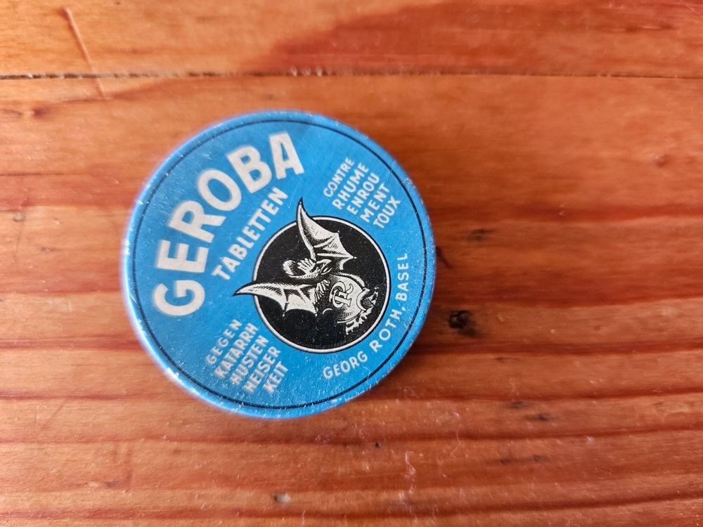 Vintage Blechdose GEROBA Tabletten (Gebraucht) in Rüti ZH für CHF 5 ...