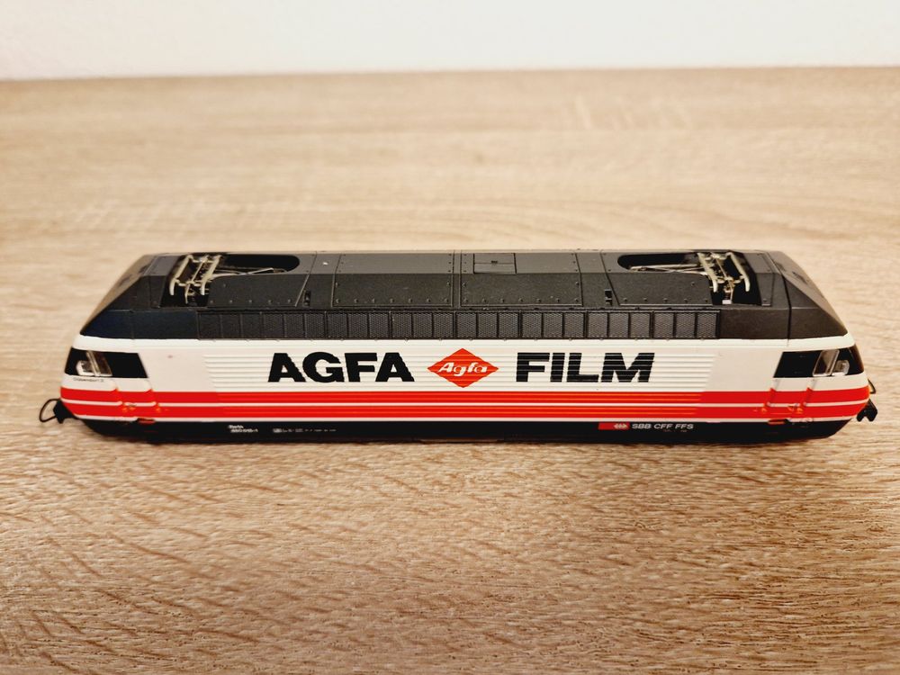 Roco E-Lok Re 460 Agfa Film SBB H0 (Gebraucht) in St-Aubin-Sauges für CHF 79 – mit Lieferung auf ...
