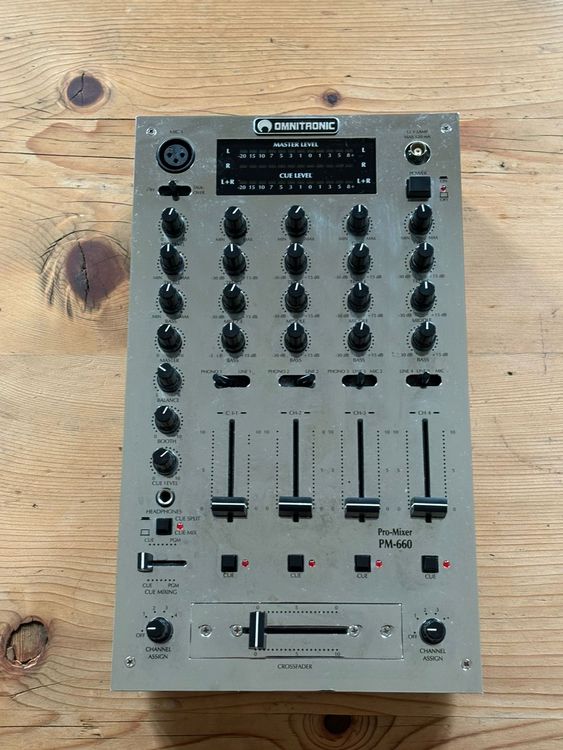 OMNITRONIC Pro DJ-Mixer 4 + 1 Kanal PM-660 Pro (Gebraucht) in Zuerich ...