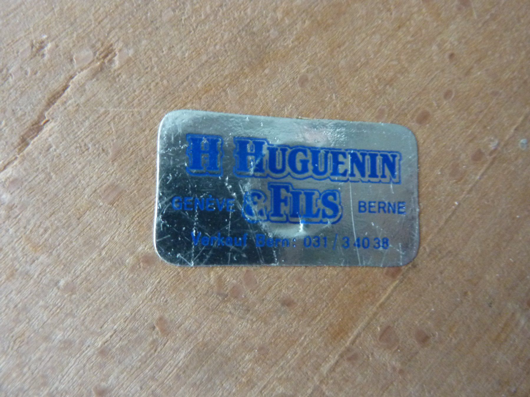 MEDAILLE GEDENK-MARSCH ANDELFINGEN 1965. METALL AUF HOLZ (Gebraucht) in ...