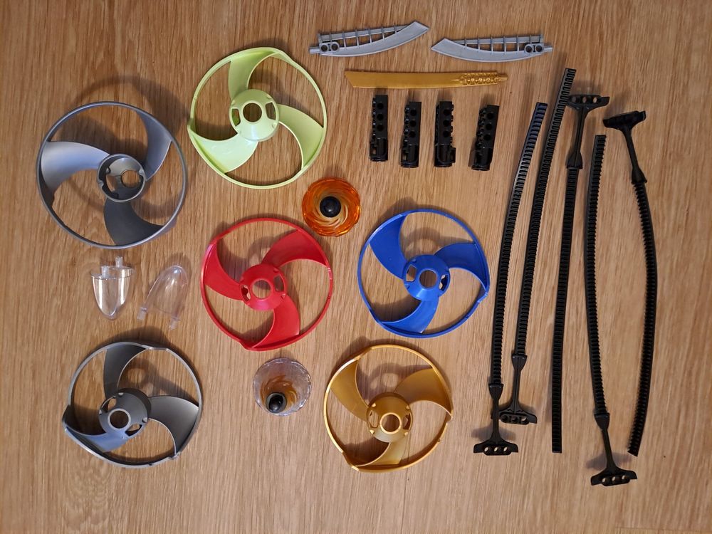 LEGO Ninjago Konvolut (Propeller, Schwungrad, Sockel, Konus) | Kaufen ...