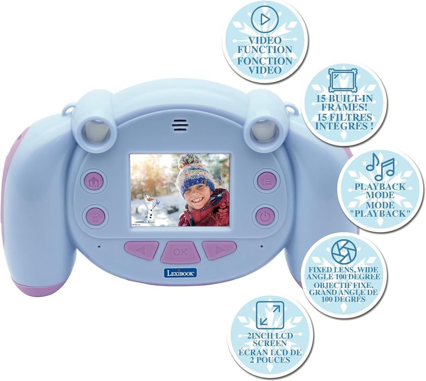 Lexibook Frozen Kinder-Digitalkamera – Foto & Video NEU (Neu und ...