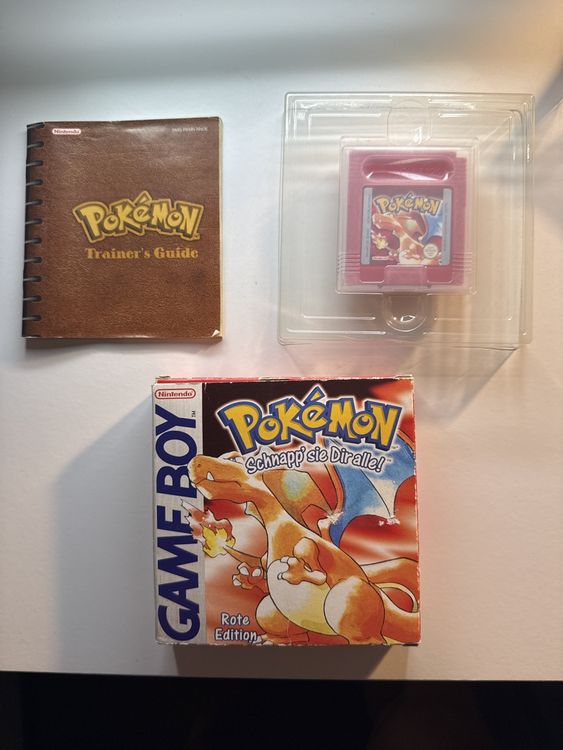 Pokémon Rote Edition Gameboy Spiel + Guide (Gebraucht) in Chur für CHF ...
