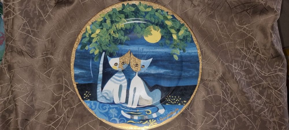Goebel Rosina Wachtmeister Teller Limited Edition Katzen (Gebraucht) in Zürich für CHF 60 – mit ...