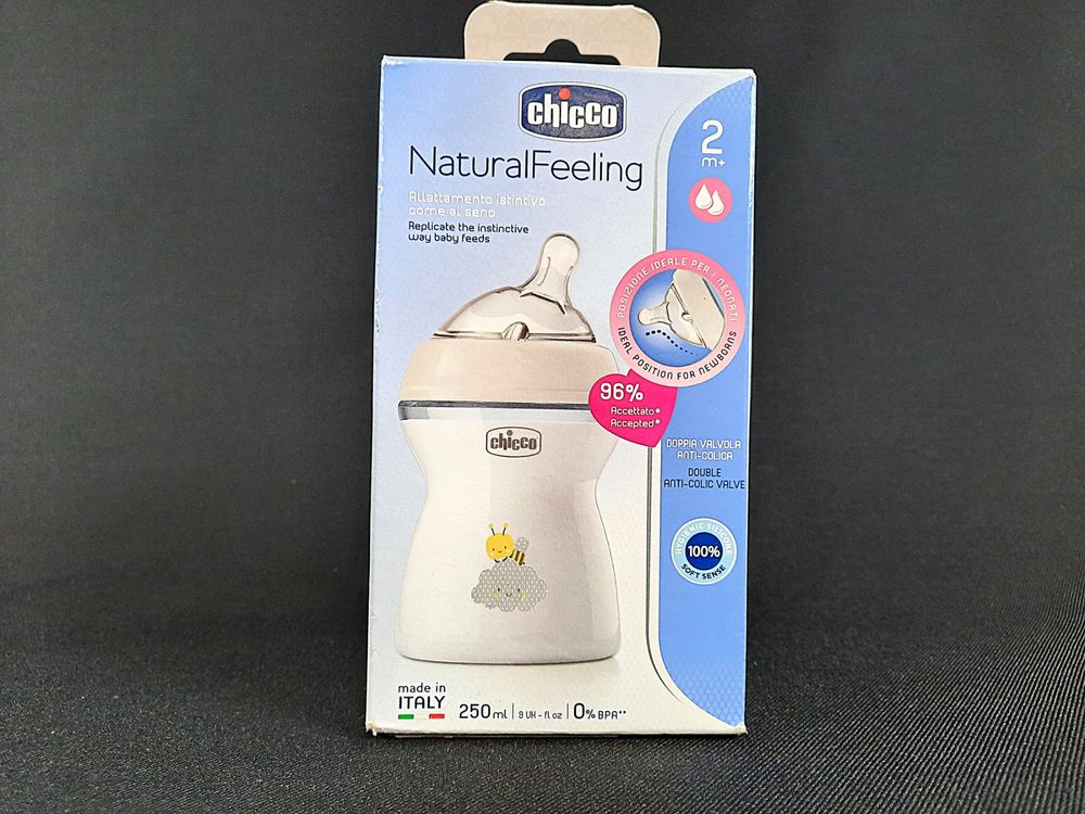 CHICCO Babyfläschchen Natural Feeling 2M+ (Neu (gemäss Beschreibung ...
