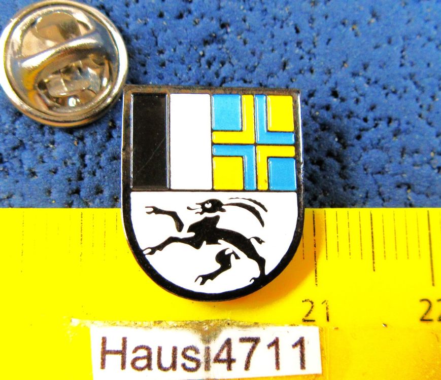 GRAUBÜNDEN KANTONSWAPPEN SHMUCK-PIN GEPRÄGT TOP-QUALITÄT (Gebraucht) in ...