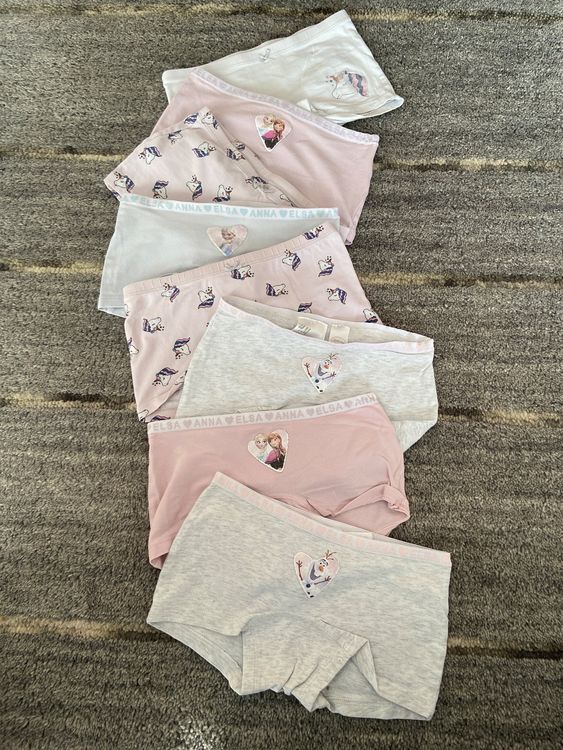 Mädchen-SlIp Set FROZEN und andere, H&M, 122/128cm, BRIEF | Kaufen auf Ricardo