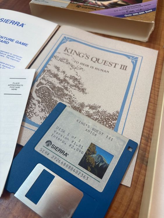 Amiga Spiel: King's Quest III - To Heir Is Human (Gebraucht) in ...