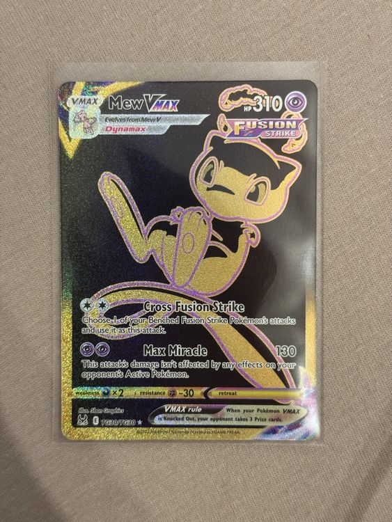 Pokémon Mew VMAX (Secret) TG30/TG30 Lost Origin | Kaufen auf Ricardo
