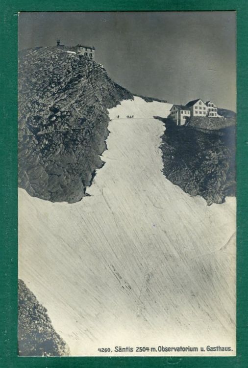 Säntis, Observatorium (Wetterwarte, 1913 (Gebraucht) in Sargans für CHF ...