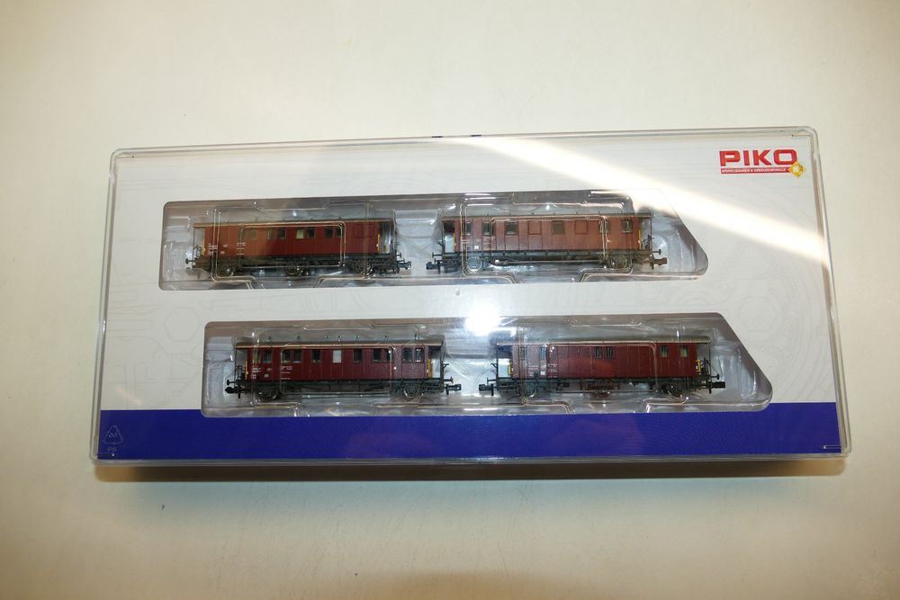 Piko N: SBB Bauzug-Set 4-teilig (Neu und originalverpackt) in ...