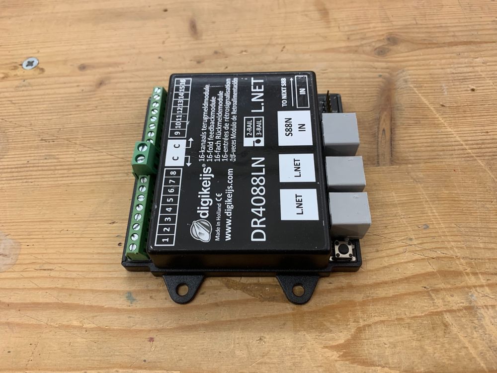 Digikeijs Rückmeldemodul 3Rail/GND Loconet DR4088LN (Gebraucht) in ...