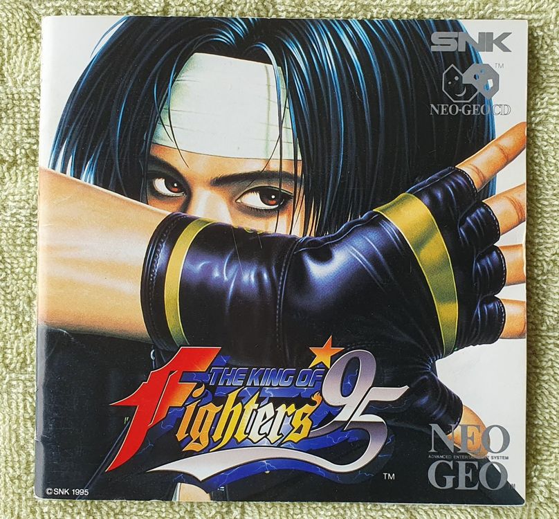 KOF 95 - Neo Geo CD - MANUAL ONLY - English - Original (Gebraucht) in ...
