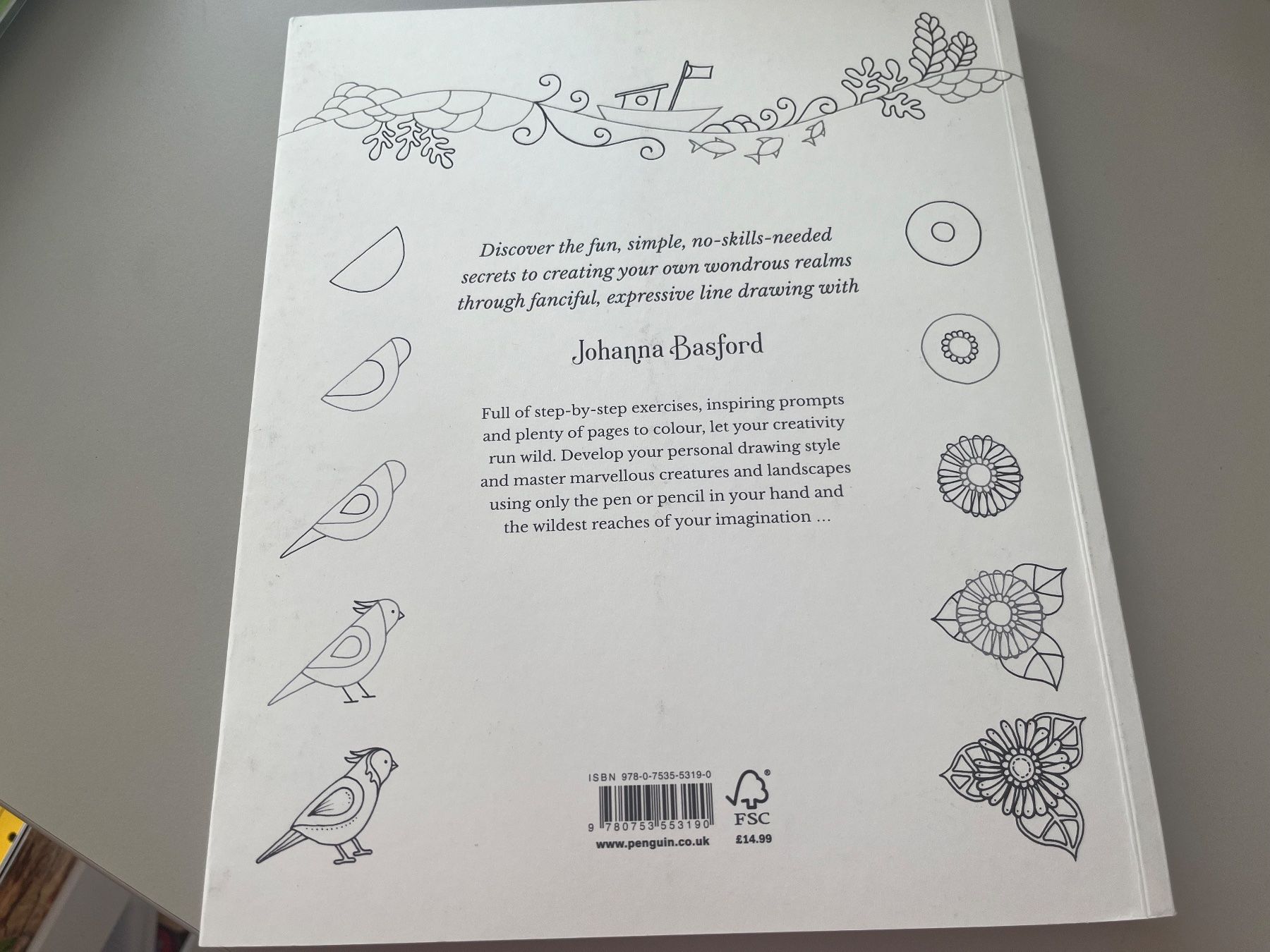 Zeichen- und Malbuch "How to Draw Inky Wonderlands", Basford (Gebraucht ...