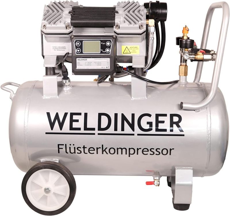 WELDINGER FK190Alu pro Flüsterkompressor (Neu und originalverpackt) in ...