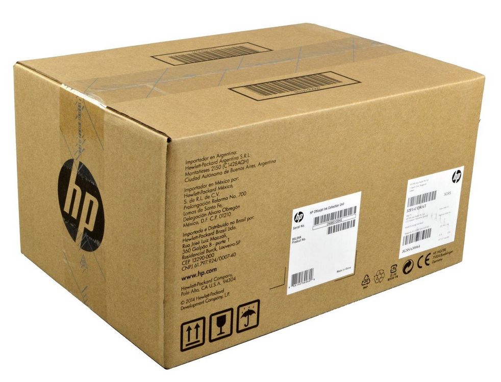 HP Officejet X555/X585, PW 586 Resttintenbehälter, B5L09A (Neu und ...
