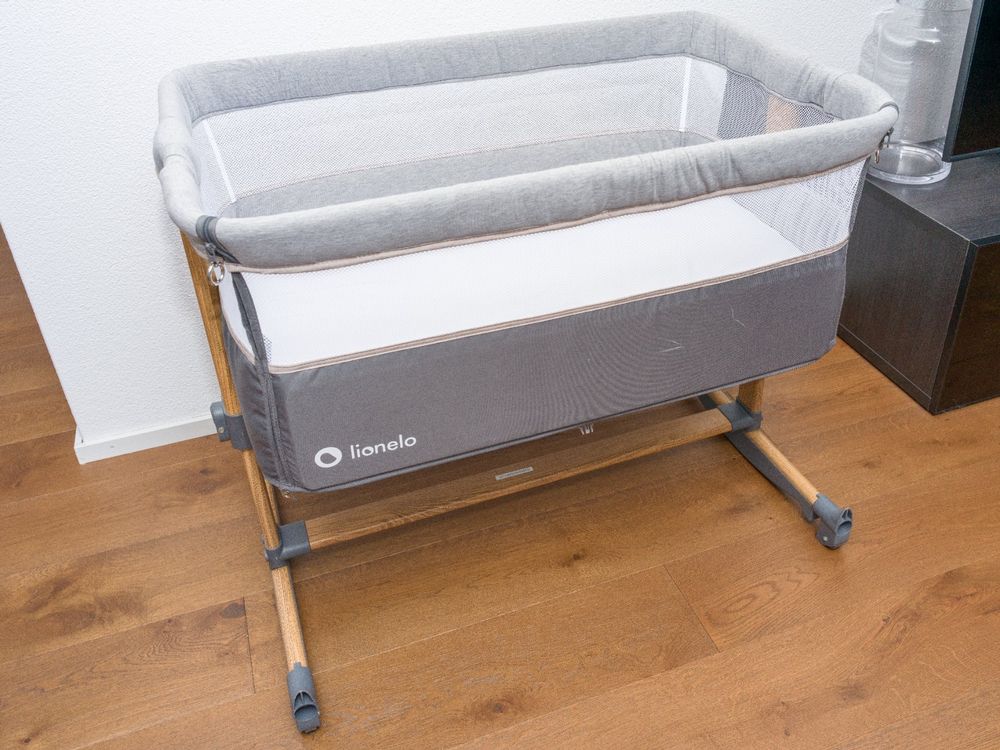 Side bed - Lionelo Leonie Grey Stone (Gebraucht) in Männedorf für CHF 1 ...