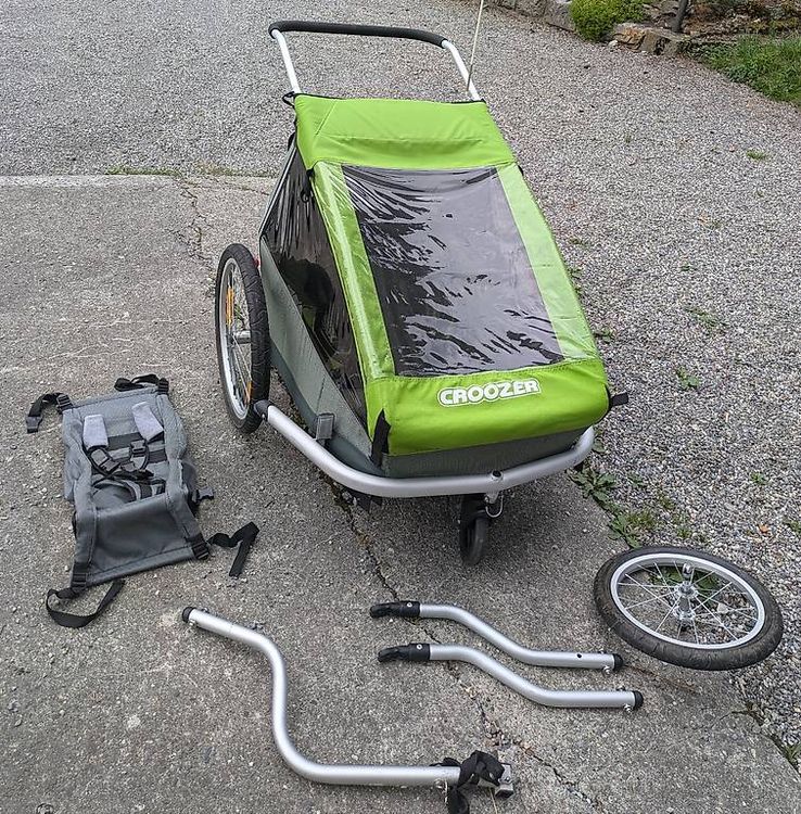 Croozer kid for 2 mit Babyhängematte (Gebraucht) in Buchs SG für CHF ...
