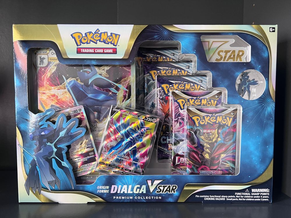 Origin Forme Dialga VSTAR Premium Collection (Neu und originalverpackt ...