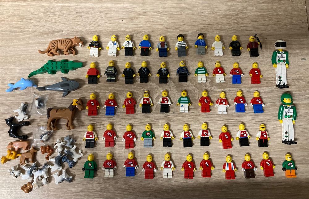 51 Lego minifiguren und Tiere | Kaufen auf Ricardo