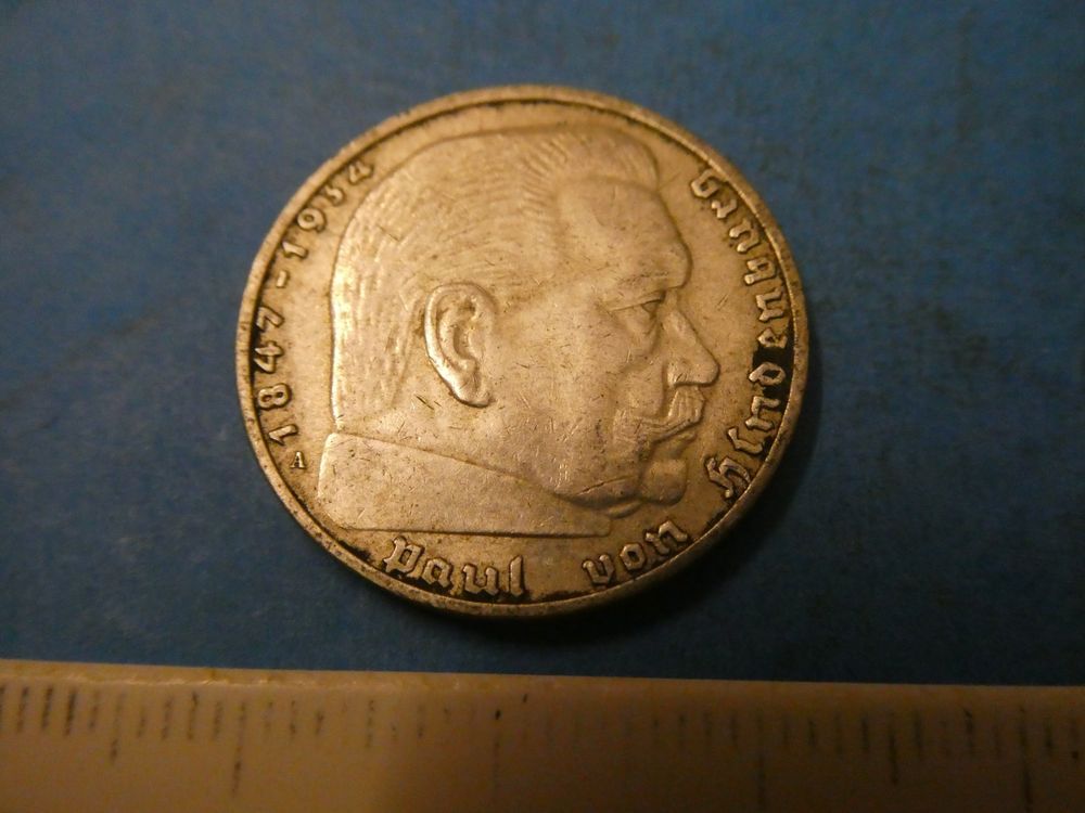 Dt. Reich 1937 A, 2 Reichsmark - Silber (Gebraucht) in Hinterforst für CHF 8 – mit Lieferung auf ...