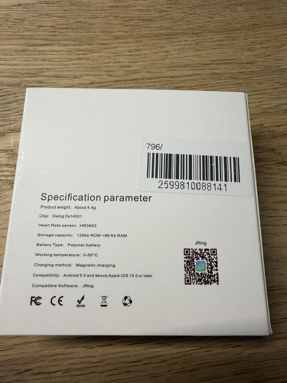 Neuwertiger Smart Ring - Fitness und Gesundheit am Finger! (Gebraucht ...