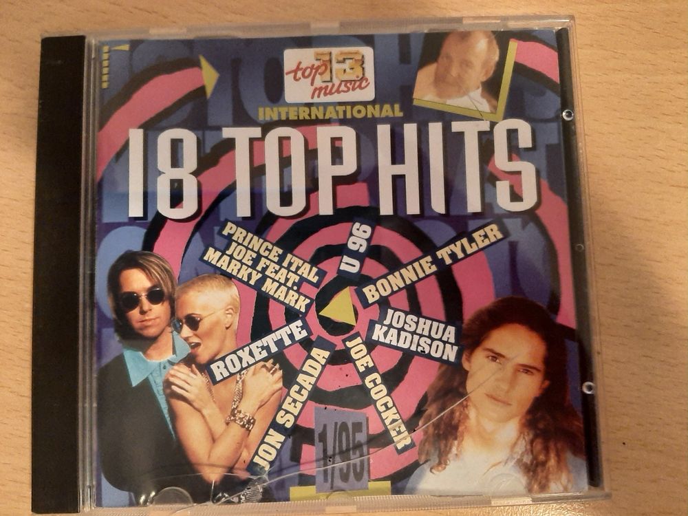 Top 13 Music - 18 Top Hits International - CD 1/95 👍🎵🎶📀 (Gebraucht) in ...