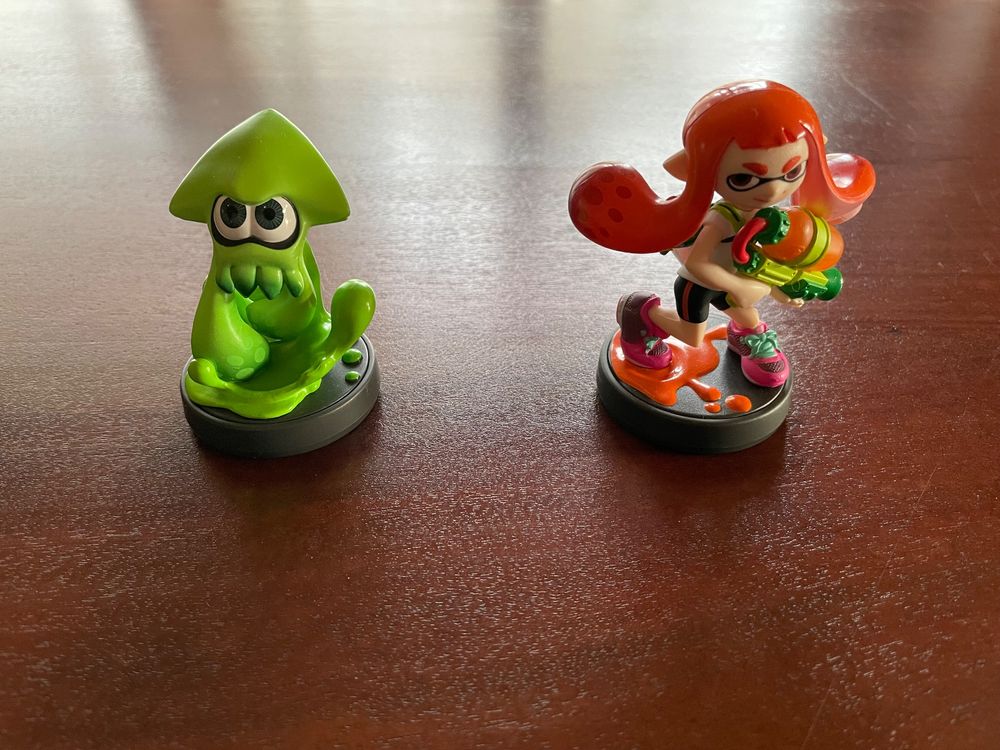 Amiibo Figuren (2 Stück) / Splatoon 2 / Nintendo Switch | Kaufen auf Ricardo