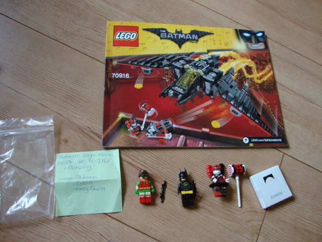 LEGO BATMAN Movie 70916 Figuren BATMAN, ROBIN, HARLEY QUINN (Gebraucht ...