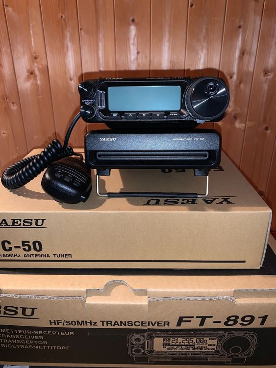 FT-891 und FC50 Tuner Neuwertig | Kaufen auf Ricardo