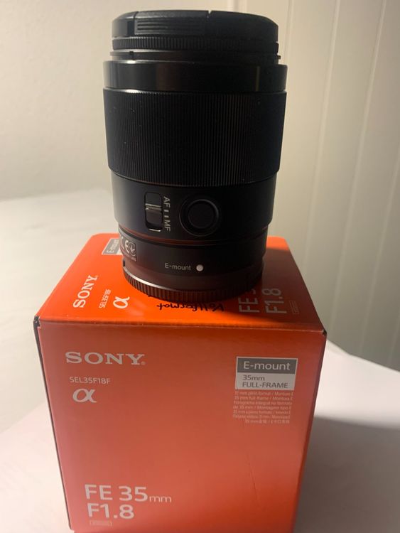 Sony FE, 35mm, f 1.8, SonyE (Gebraucht) in steinen für CHF 290 – mit ...