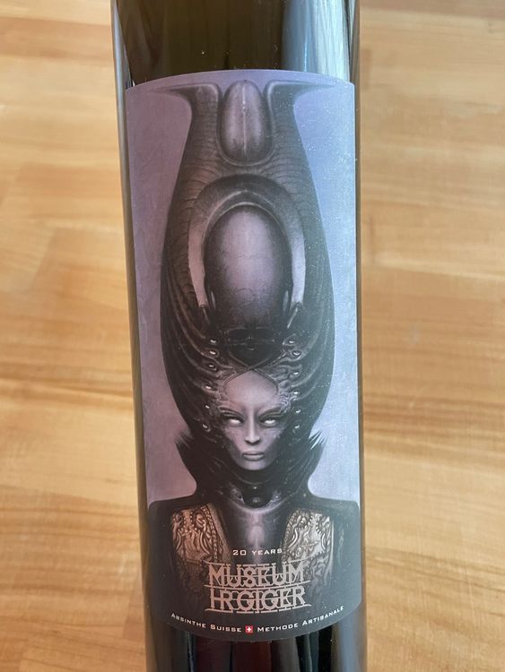 Absinthe H. R. Giger Jubiläum Etikette / 933/999 (Neu und ...