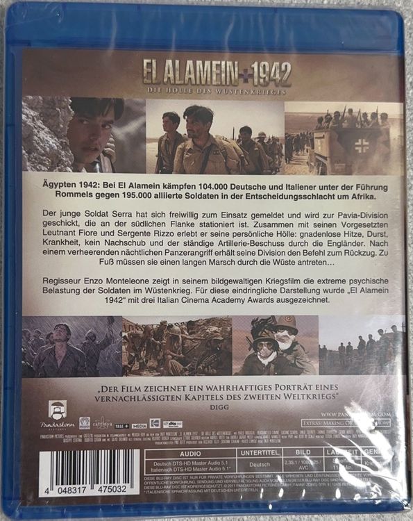 El Alamein 1942 - Die Hölle des Wüstenkrieges Blu-Ray (Neu und originalverpackt) in Zürich für ...