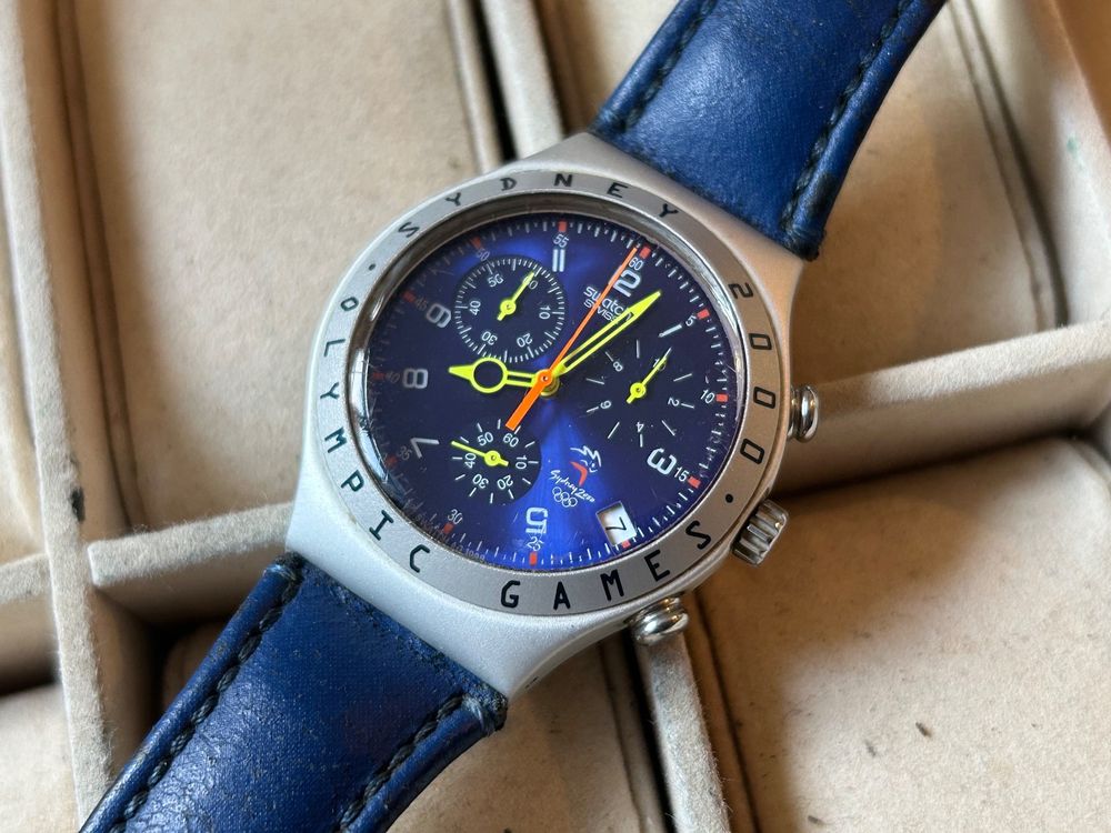 Montre Swatch IRONY aluminium Olympique Sydney 2000 fonction | Kaufen ...