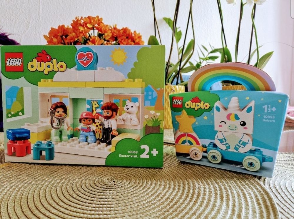2x Lego Duplo 10968 Arztbesuch & 10953 Einhorn NEU (Neu und ...