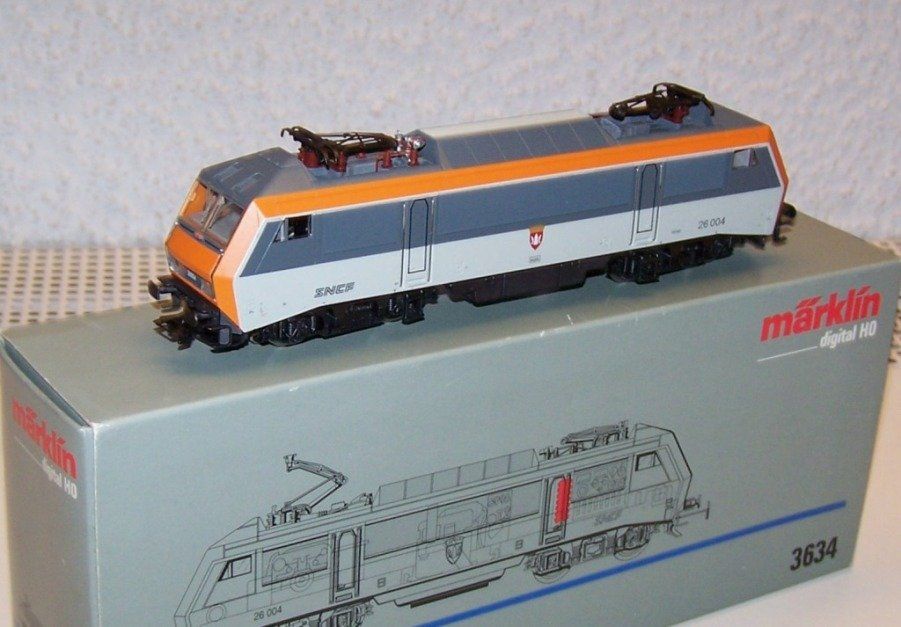 Märklin H0 3634 Sybic E-Lok BB 26 004 Cernay, Digital (Neu und ...