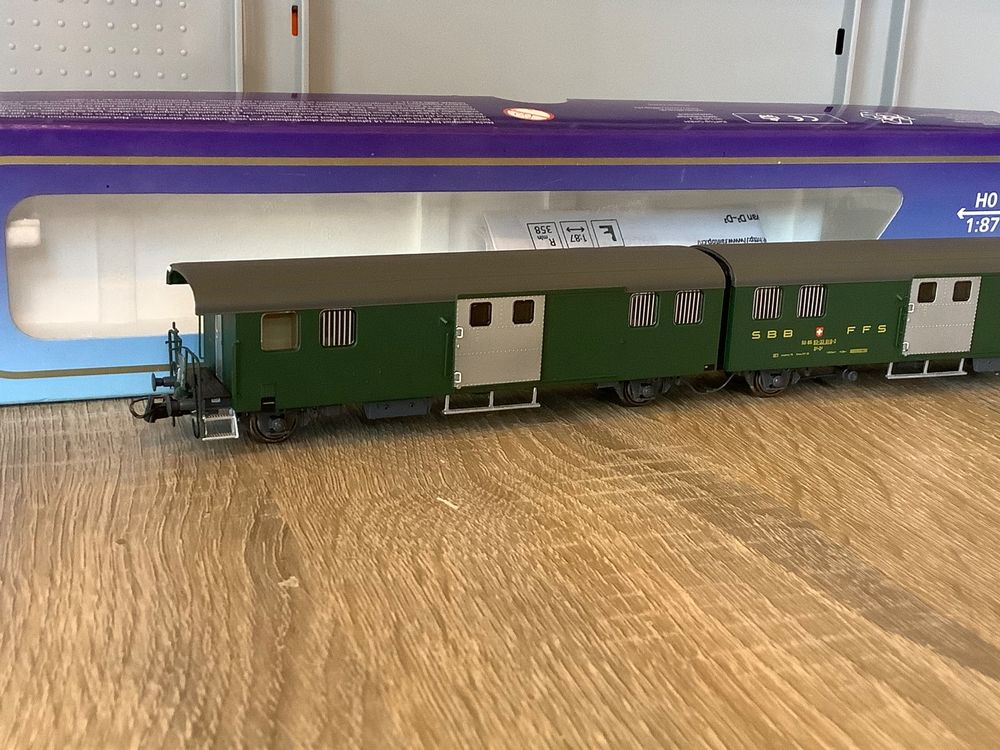 RailTop 31716 : SBB Gepäckwagen D2 - D2, GS (Gebraucht) in Bossonnens für CHF 109.9 – mit ...