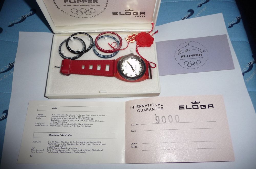 ELOGA FLIPPER UHR neu sehr selten RR | Kaufen auf Ricardo