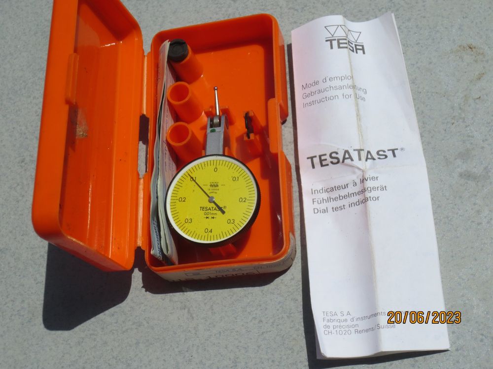 Fühlhebelmessgerät TESATAST v. Brütsch & Rüegger | Kaufen auf Ricardo