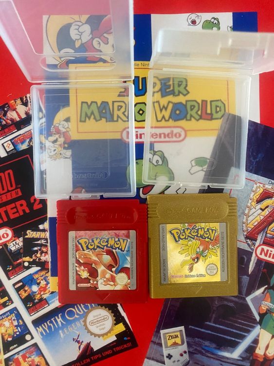 Game boy Pokémon Gold und Rot | Kaufen auf Ricardo