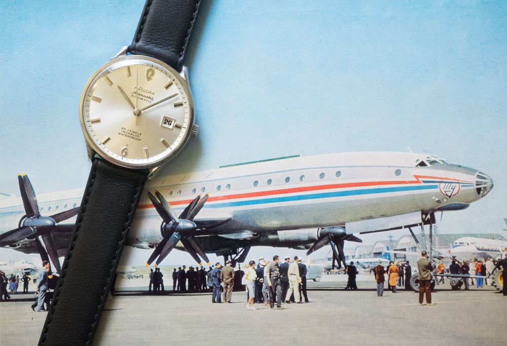 Jumbo: 1960s Felca Airmaster Automatic 37mm vintage Titoni (Gebraucht ...