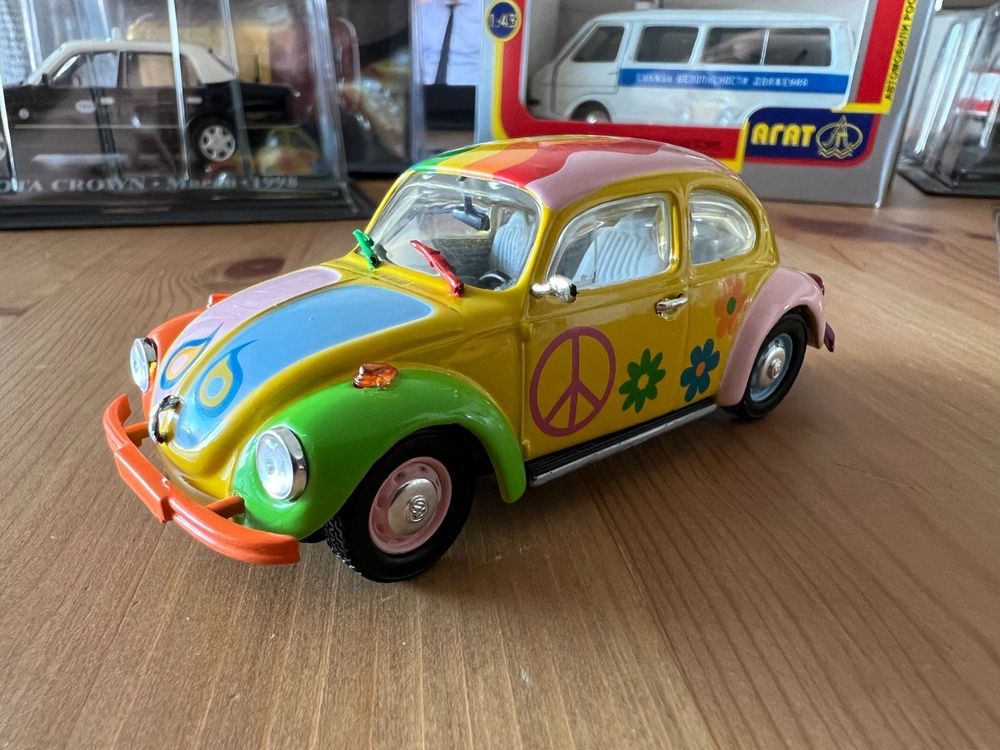 VW Beetle Flower Power 1/43 | Kaufen auf Ricardo