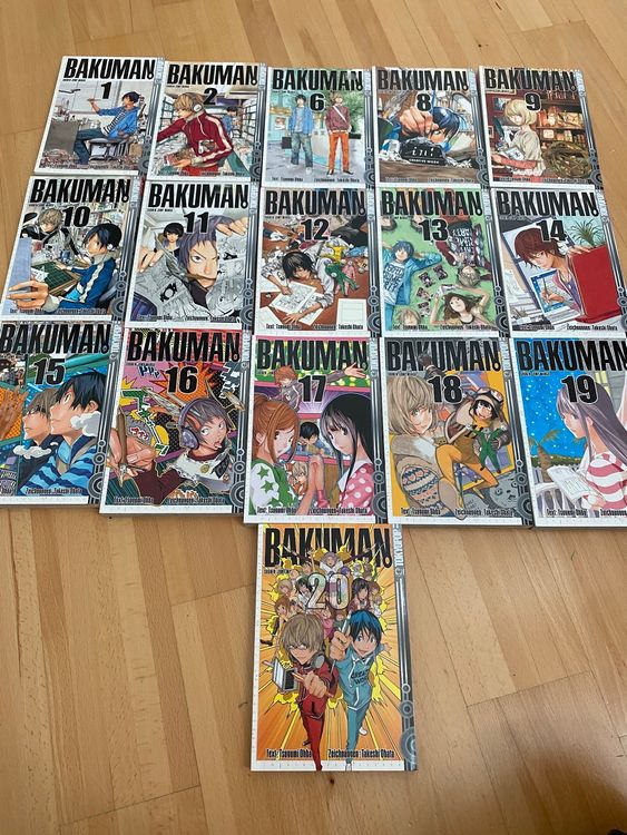 Bakuman Band 1-20 (Band 3,4,5 & 7 fehlen) | Kaufen auf Ricardo