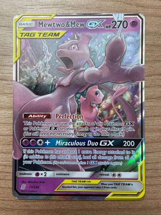 Mewtwo & Mew GX (UNM 71) (Gebraucht) in für CHF 9 – mit Lieferung auf ...