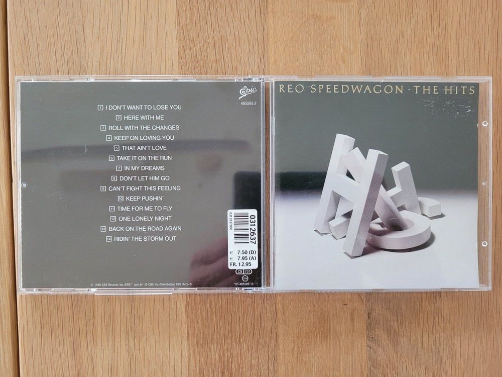 CD Reo Speedwagon - The Hits, 1988 (Gebraucht) in Nebikon für CHF 1 ...