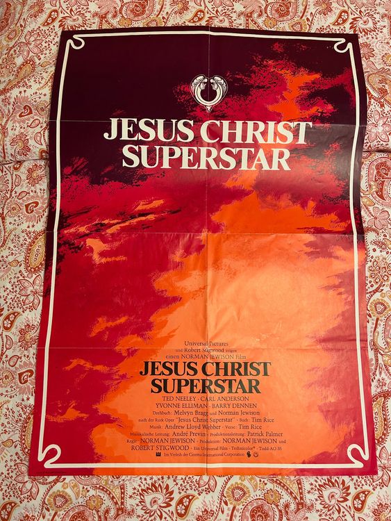 Original Jesus Christ Super Star Poster / Plakat (Gebraucht) in Zürich ...