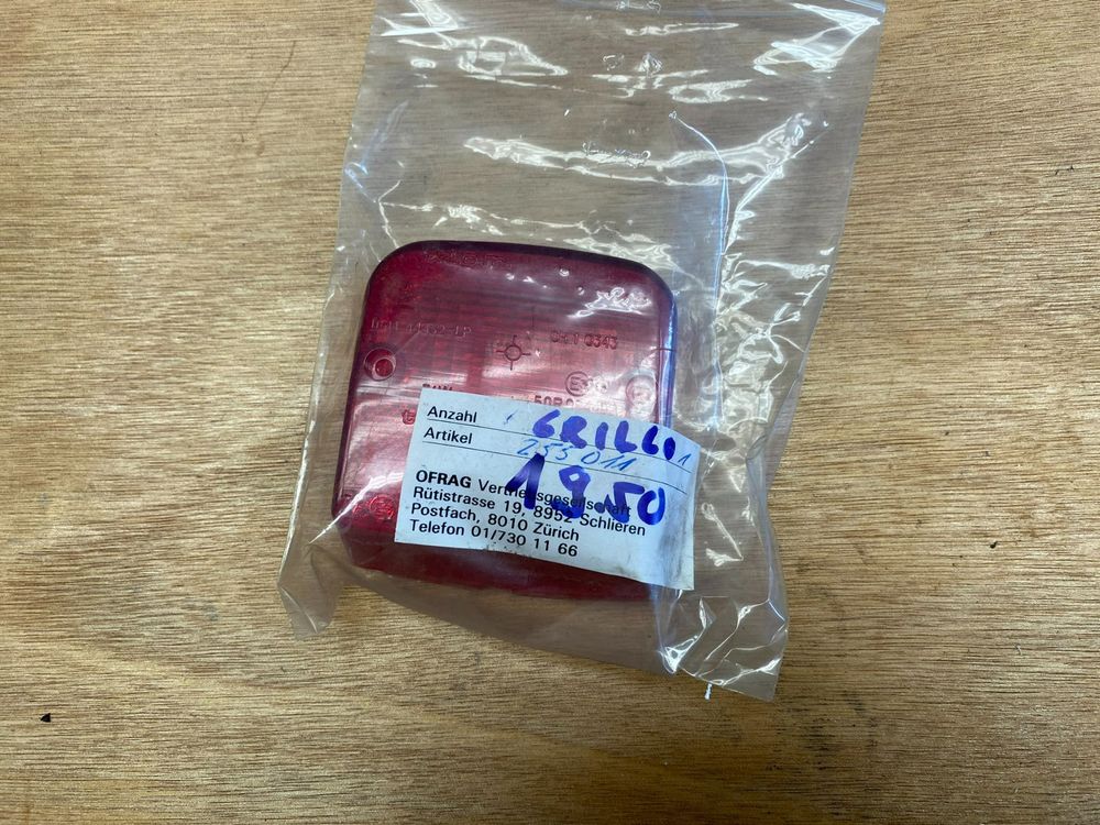Rücklichtglas Piaggio Grillo (Neu (gemäss Beschreibung)) in Rehetobel für CHF 19 – mit Lieferung ...
